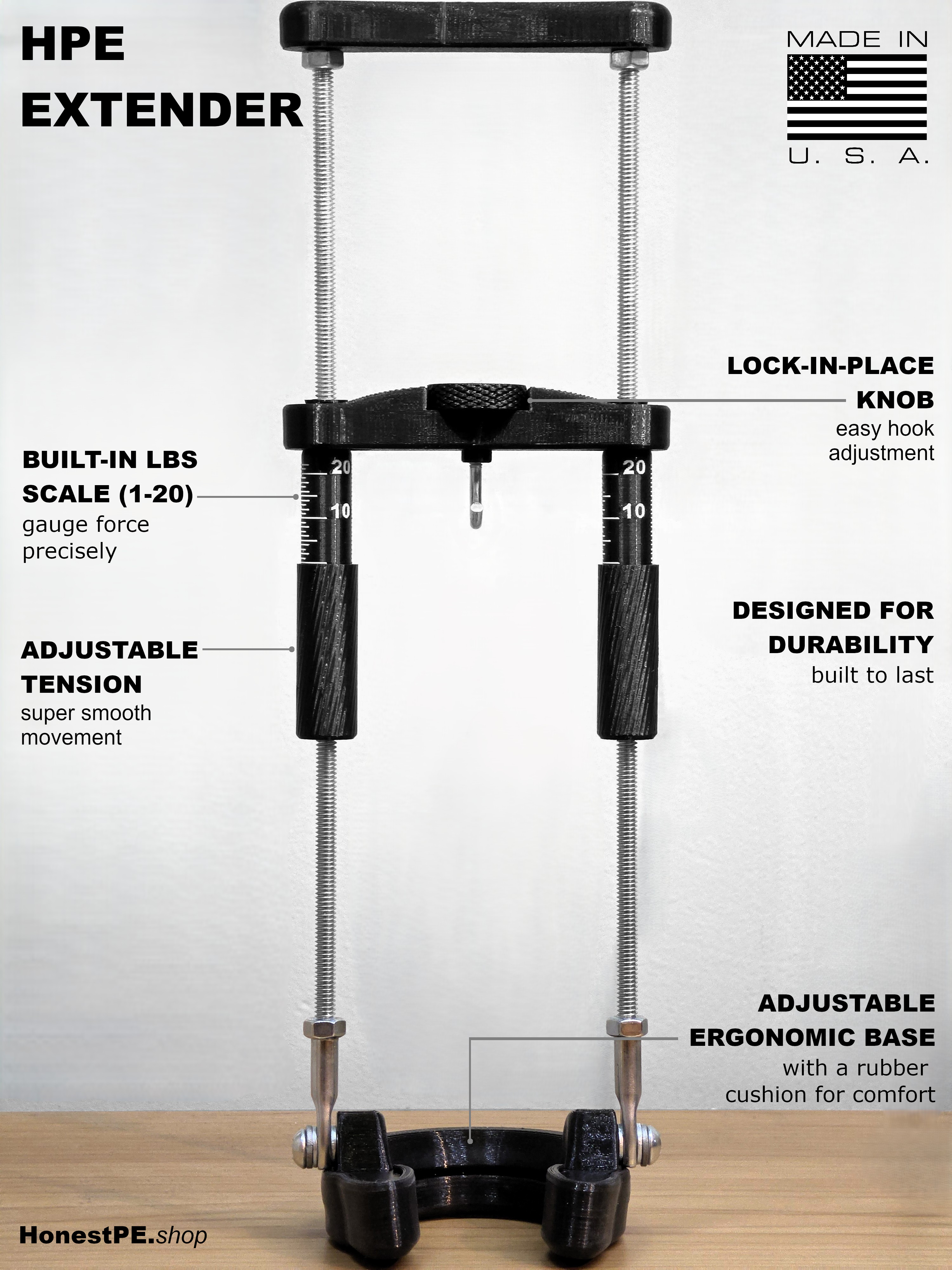 HPE "HOG STRETCHER" Extender (2026 Edition) – HonestPE